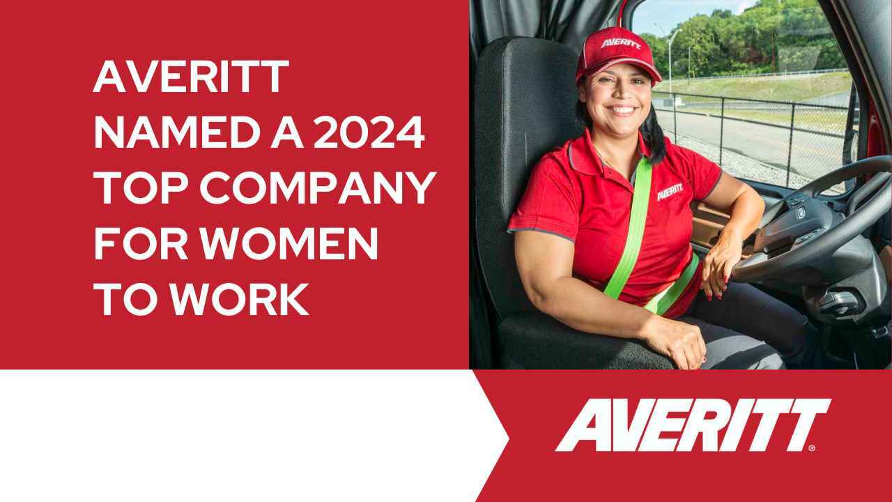 Averitt Recognized as a 2024 Top Company for Women to Work in Transportation